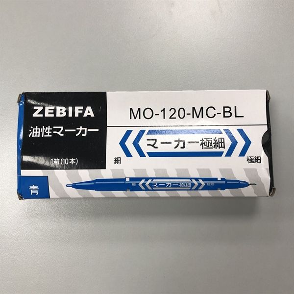 Bút dạ kính MO12 xanh (10/100) – HIỆU SÁCH MAI