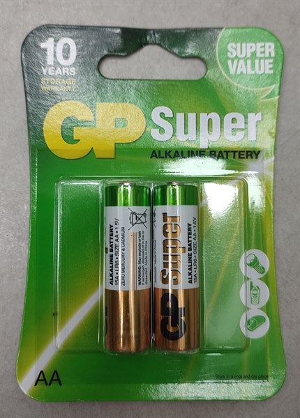 Pin GP Super AA LR6 – HIỆU SÁCH MAI