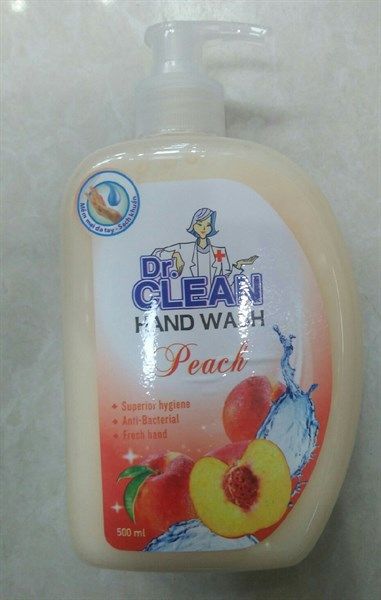 Nước rửa tay peach 500ml – HIỆU SÁCH MAI