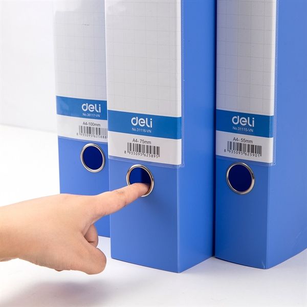 File hộp 7cm Deli W31116 (1/6/36) – HIỆU SÁCH MAI
