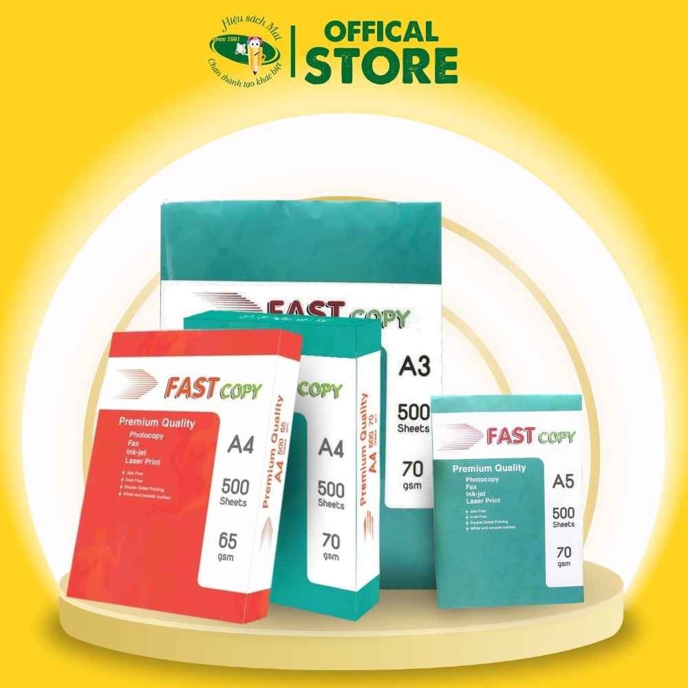 Giấy FAST COPY – HIỆU SÁCH MAI