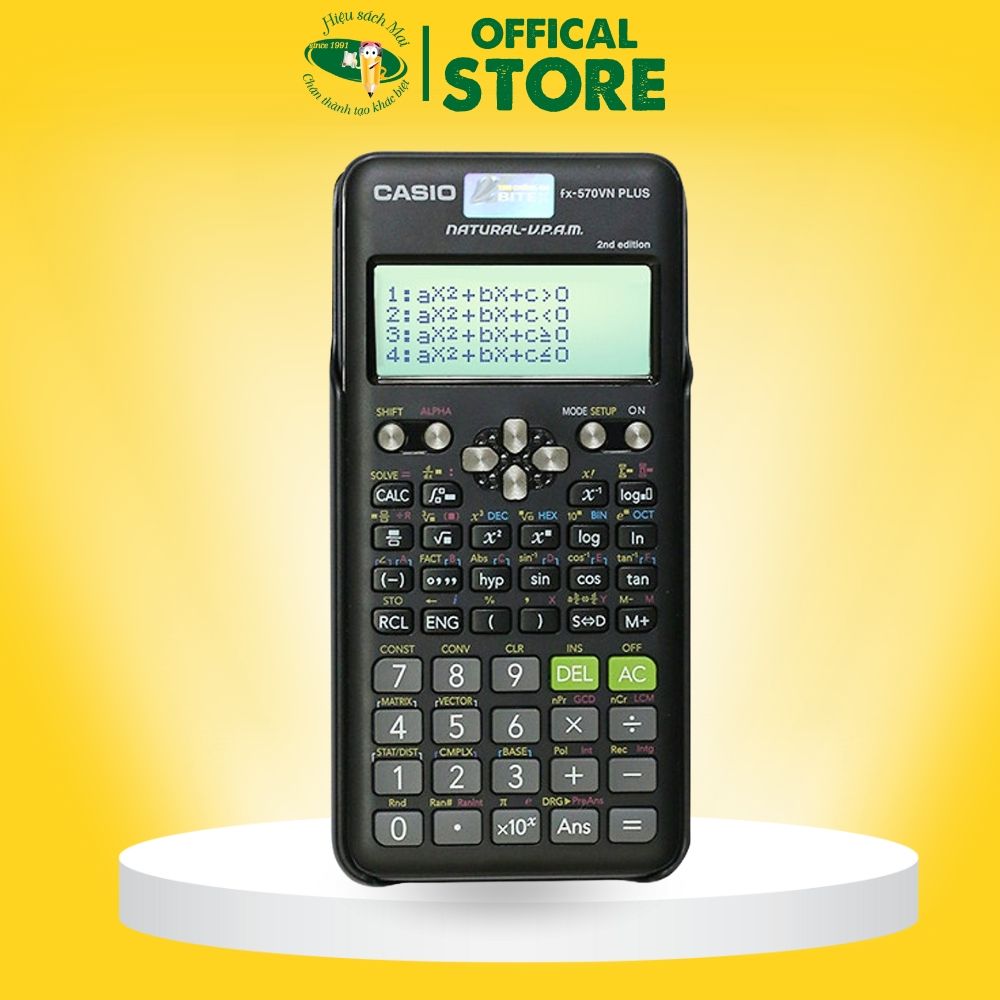 Máy Tính Casio Fx-570Vn Plus Chính Hãng - Có Tại Hiệu Sách Mai – HIỆU ...