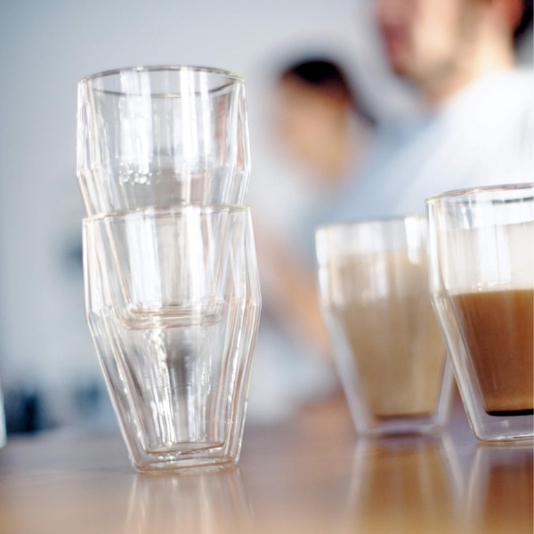 Bộ 2 cốc thuỷ tinh giữ nhiệt 2 lớp Bodum Titlis 10482-10 350ml