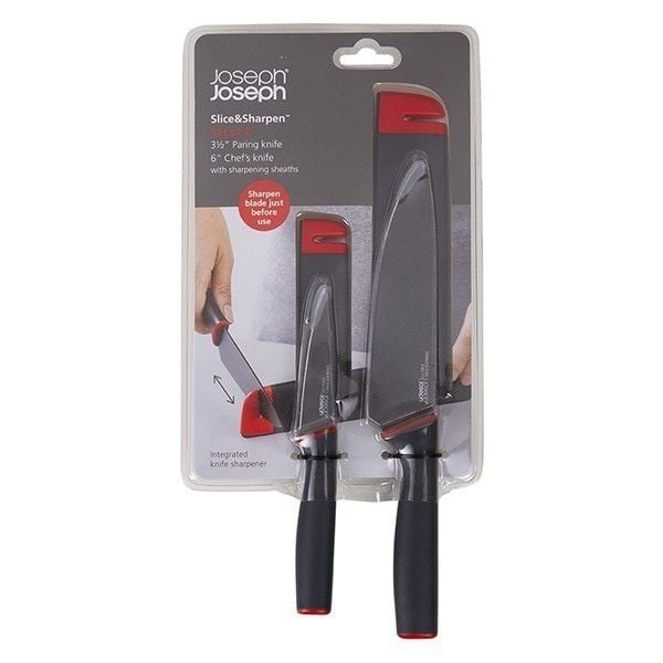 Bộ 2 dao Joseph Joseph 10146 Slice & Sharpen có bao mài