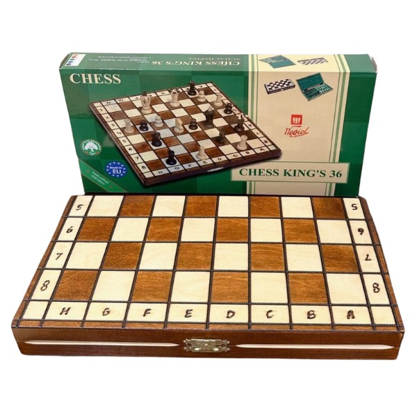 Bộ cờ vua thủ công Chess King's 36 - Made in EU
