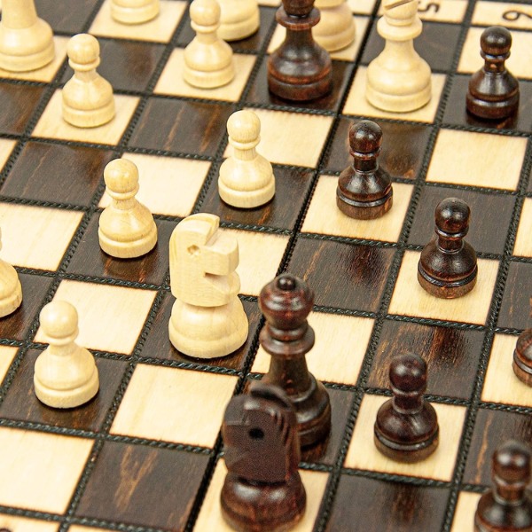 Bộ cờ vua thủ công Chess King's 36 - Made in EU
