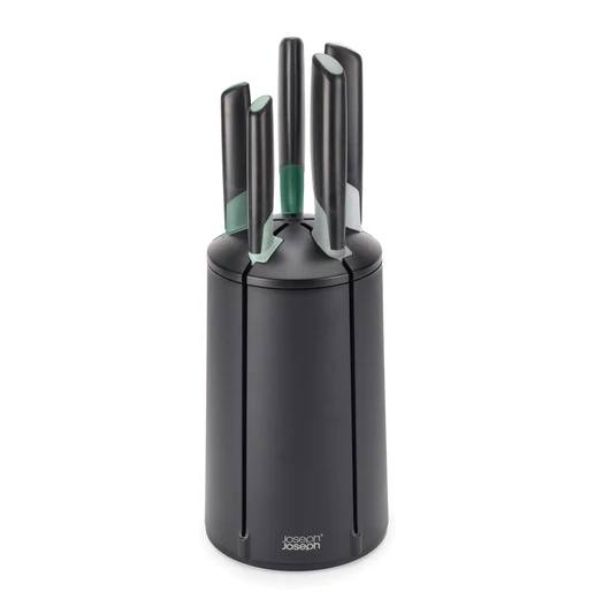 Bộ dao 5 món kèm giá đỡ Joseph Joseph Elevate 10541 - sage