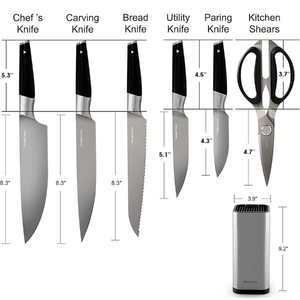 Bộ dao Fasaka 7 món
