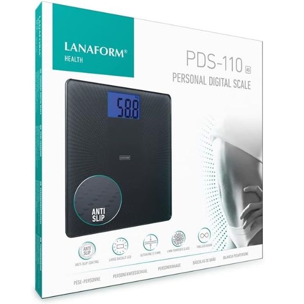 Cân điện tử Lanaform PDS-110AS tải trọng 180kg, chống trơn trượt