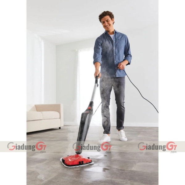 Cây lau nhà hơi nước Vileda Steam One XXL ‎đầu tam giác Model 2023