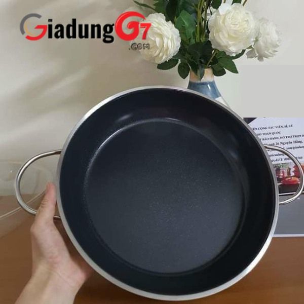 Chảo 2 quai WMF Servierpfanne Ceradur Profi 28 cm /24cm Giadungg7.com