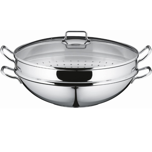 Chảo WMF Wok Macao 36cm kèm xửng hấp
