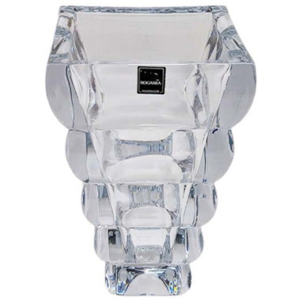 Lọ hoa pha lê Rogaska Adria 25cm màu trong suốt