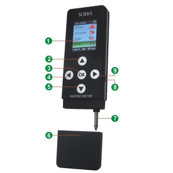 Máy đo dư lượng Nitrat Soeks NUC 019-01 | Máy đo thực phẩm Soeks