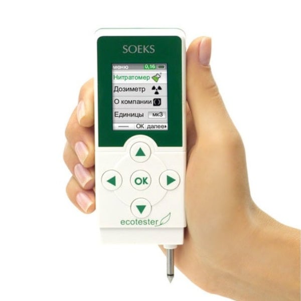 Máy đo dư lượng Nitrat và phóng xạ Soeks Ecotester | Máy đo thực phẩm