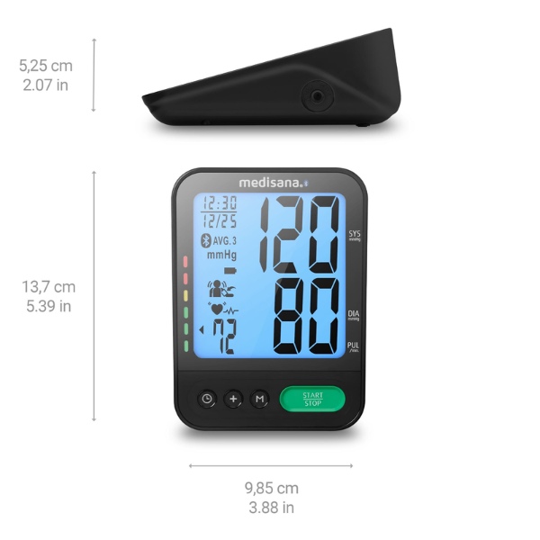 Máy đo huyết áp bắp tay Medisana BU580 kết nối bluetooth