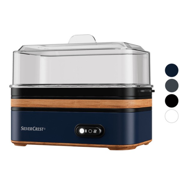 Máy hấp trứng Silvercrest 400B1 luộc 6 quả trứng với 3 chế độ