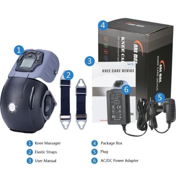 Máy massage đầu gối Alphay JKAH-1 massage khớp gối hồng ngoại 65°C