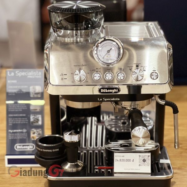 Máy pha cà phê Delonghi EC9155 MB với 8 cài đặt xay