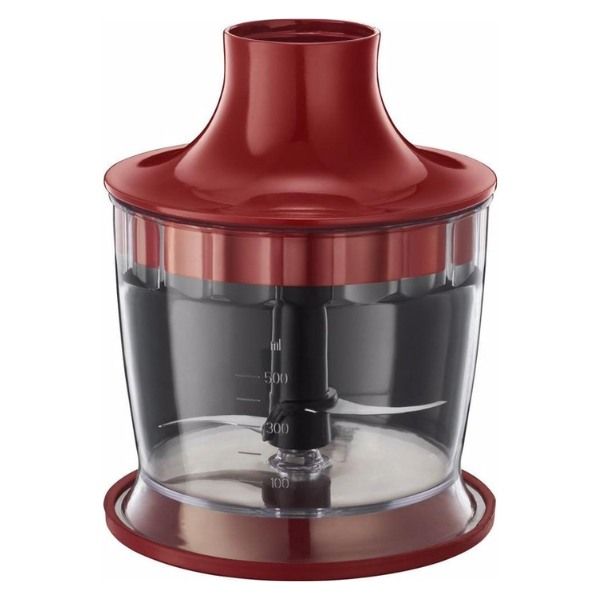 Máy xay cầm tay đa năng Russell Hobbs Desire màu đỏ 500W, 2 tốc độ