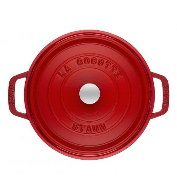 Nồi gang Staub 22cm (2.6L) màu đỏ
