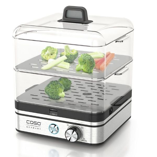 Nồi hấp điện 2 tầng Caso ED10 mini