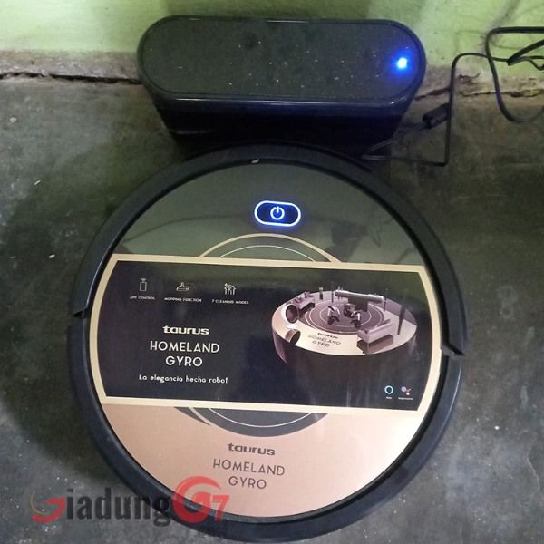 Robot hút bụi lau nhà Taurus Homeland Gyro làm sạch mọi loại sàn