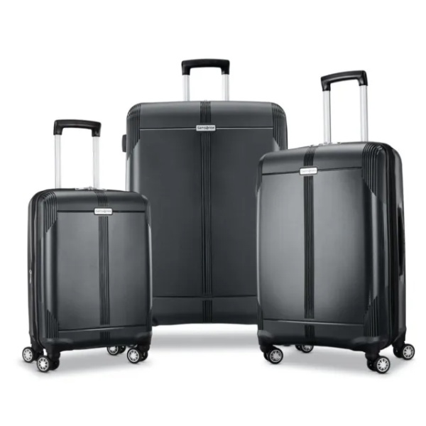 Set 3 Vali Samsonite Hyperflex size 20/24/28 tặng kèm khóa số