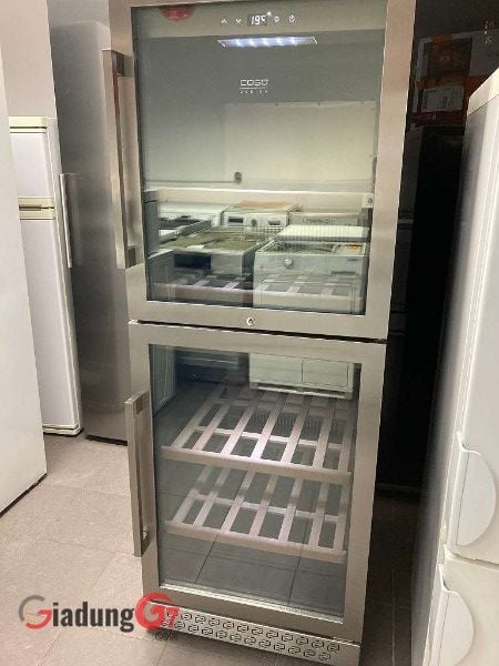 Tủ rượu Caso WineChef Pro 126-2D chứa 126 chai