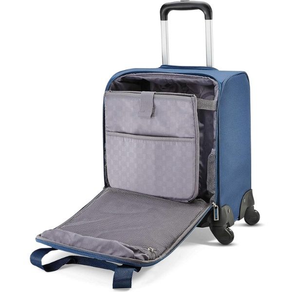 Vali kéo Samsonite Spinner Underseater cổng USB (Xanh/Đen/Tím)