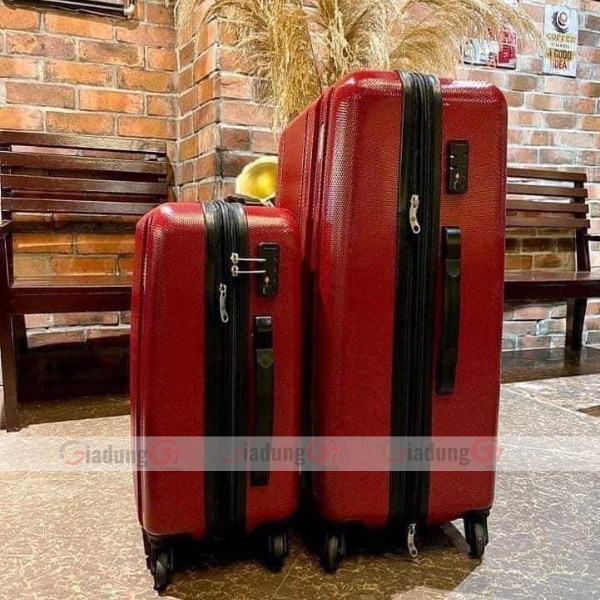 Vali Samsonite Carbon 2 màu đỏ (size 20/28)