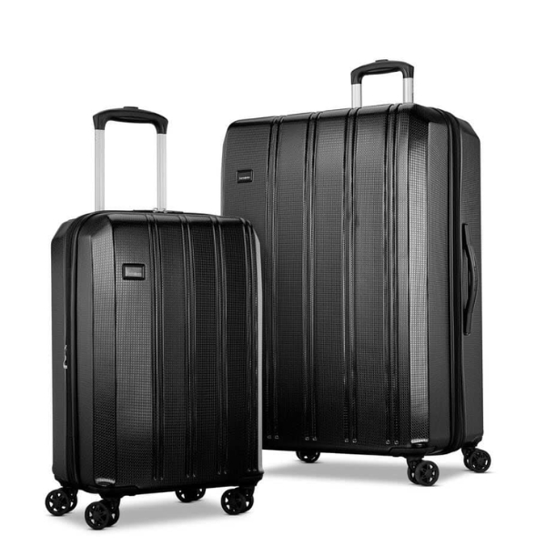 Set 2 Vali Samsonite Carbon X màu đen (size 20/30)
