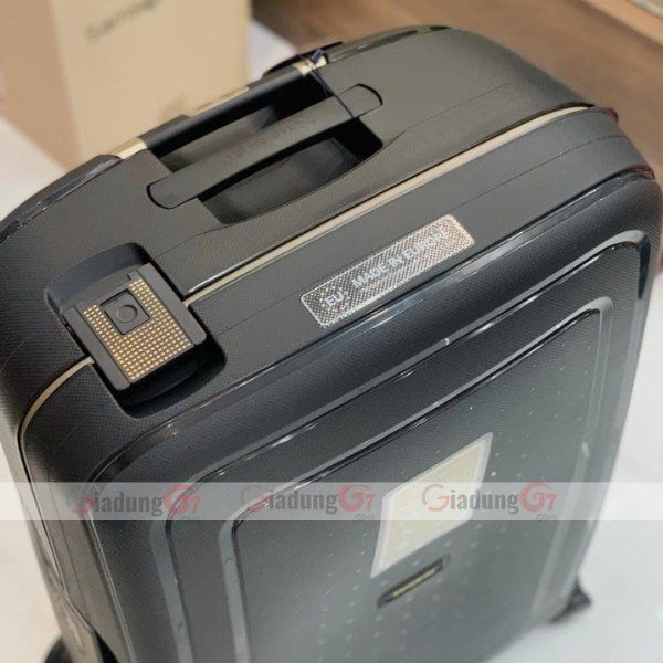 Vali Samsonite S’Cure DLX Spinner màu đen (Size S/M/L)