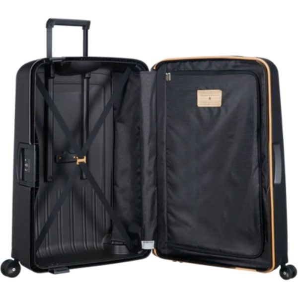 Vali Samsonite S’Cure DLX Spinner màu đen (Size S/M/L)