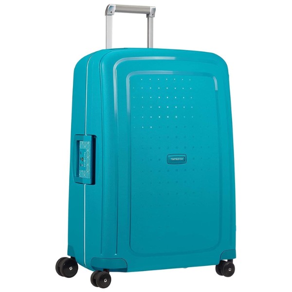 Vali Samsonite S'Cure Spinner xanh da trời Aqua Blue (nhiều size)