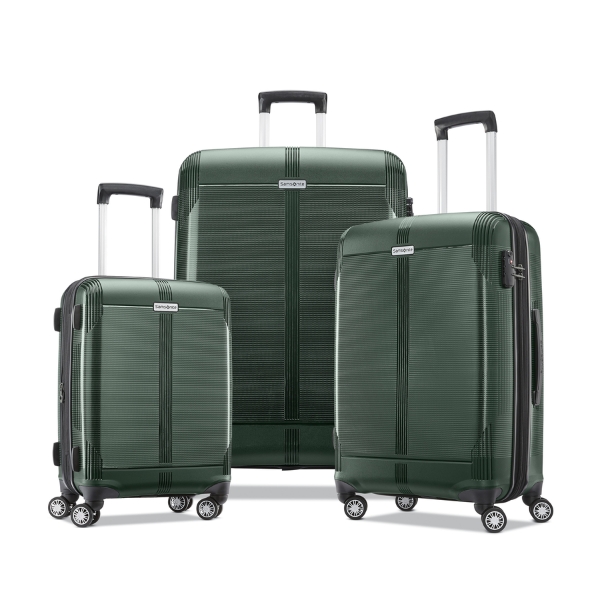 Vali Samsonite Supra DLX size 24 màu xanh lục khóa số TSA