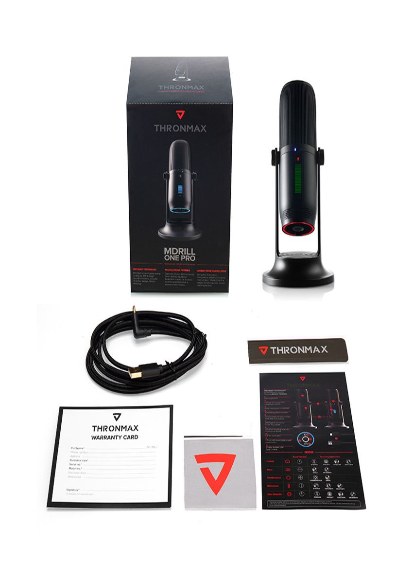 Micro Thronmax Mdrill One Pro Jet Black – Playzone