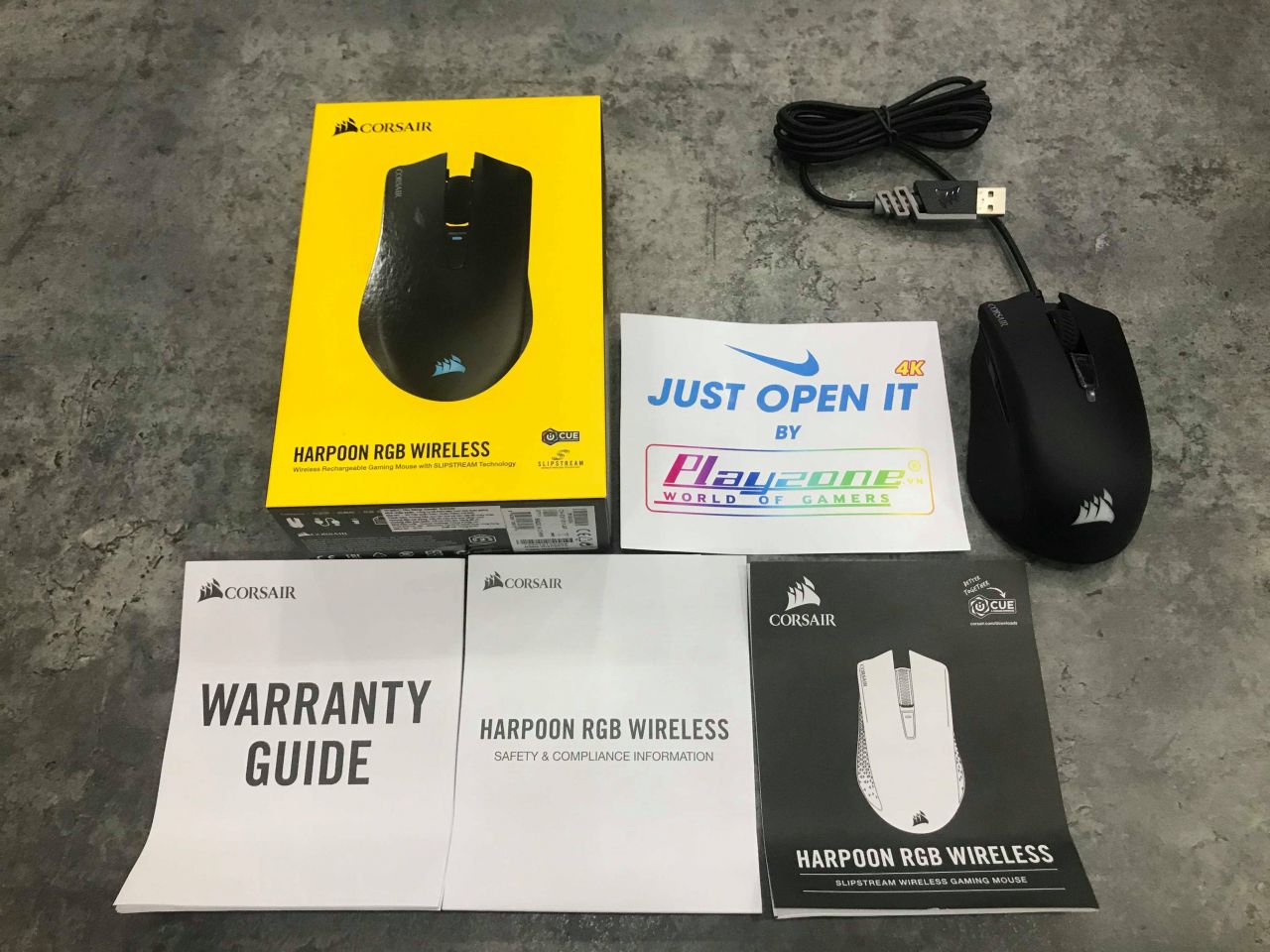 Chuột Corsair Harpoon RGB Wireless – Playzone