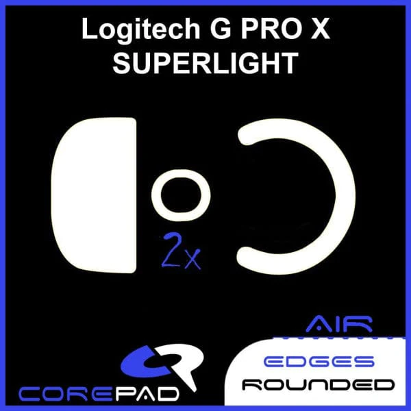 2 bộ Feet chuột PTFE Corepad Skatez AIR Logitech G PRO X SUPERLIGHT Wi ...