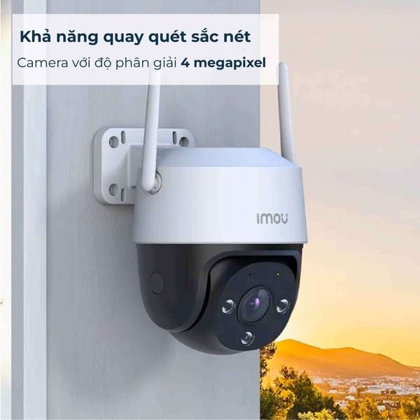 Camera Wifi IMOU ngoài trời Cruiser 4MP IPC-S41FP - Komex Digital