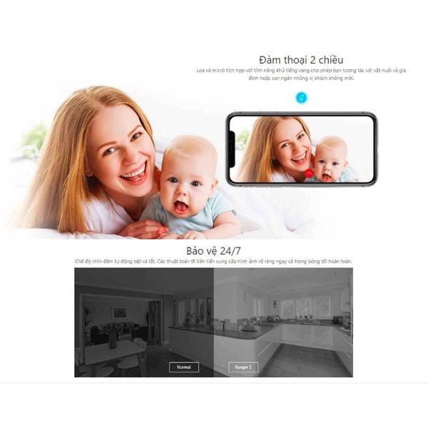 Camera Wifi IMOU trong nhà Versa 2MP IPC-C22FP-C - Komex Digital