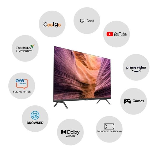 Smart Tivi HD Coocaa 43 Inch kết nối Wifi 43S3U - Komex Digital