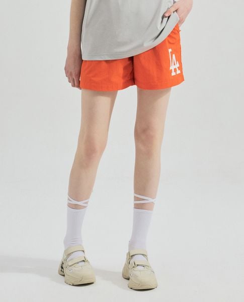 MLB - Quần short ngắn nữ lưng thun Basic Mega Logo MLB Việt Nam