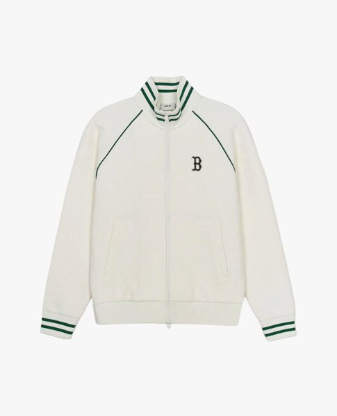 MLB - Áo khoác thể thao unisex cổ trụ tay dài Jacquard Monogram MLB ...