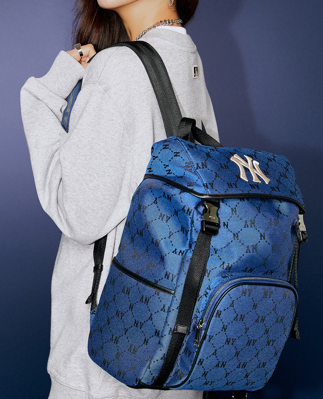 MLB - Balo rút dây Monogram Diamond Jacquard MLB Việt Nam