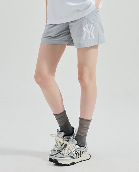 MLB - Quần short ngắn nữ lưng thun Basic Mega Logo MLB Việt Nam
