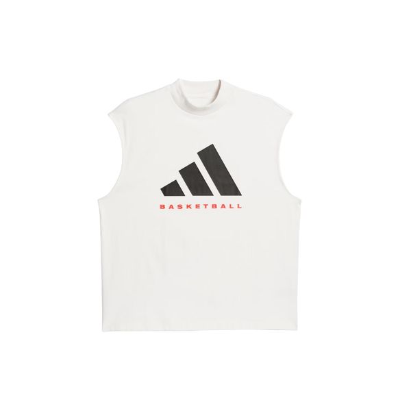 Áo adidas Basketball Sleeveless Tee – White (IW5648) - Noisy Cat