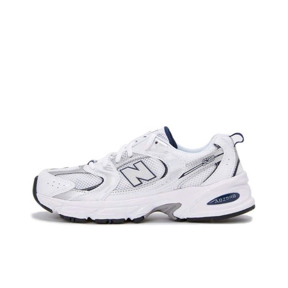 Giày New Balance 530 GS Silver White (GR530SB1) - Noisy Cat