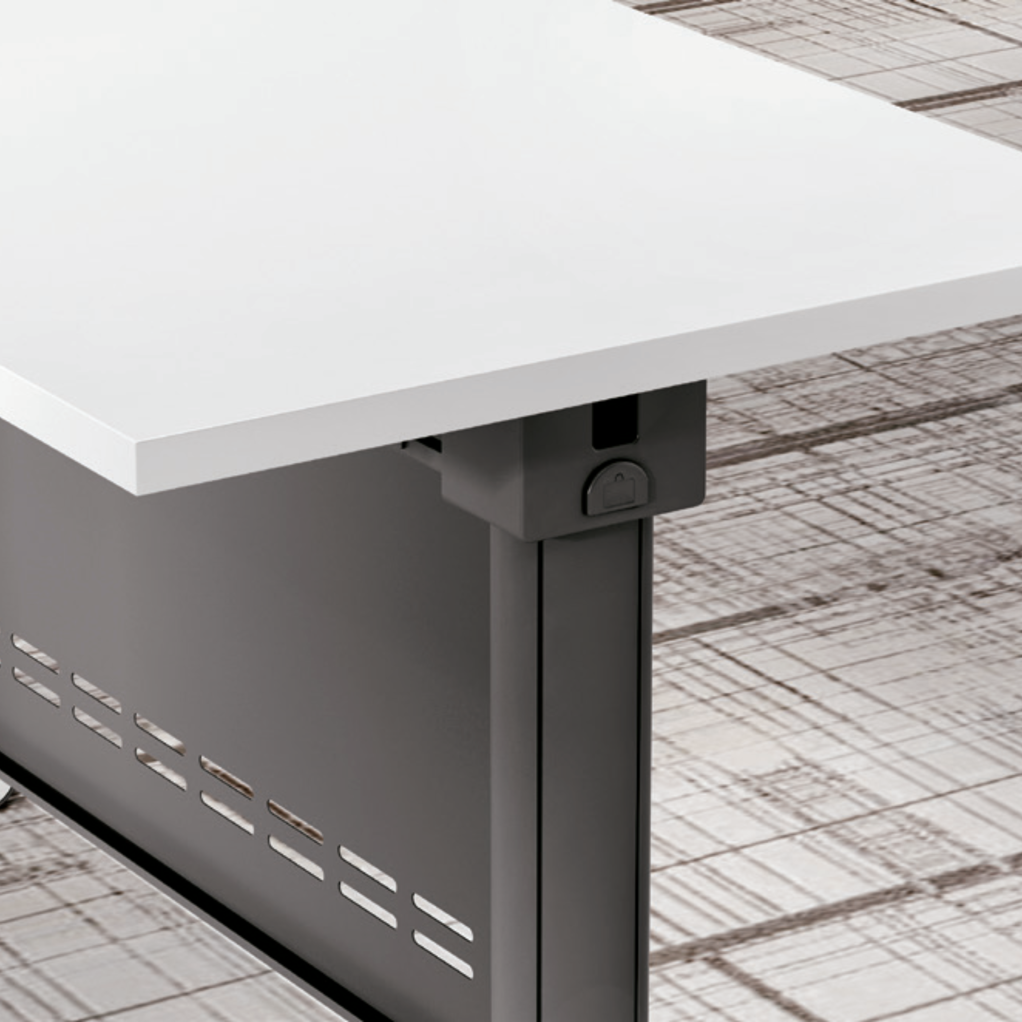 Chân bàn đào tạo Vaus – COCO JAY FURNITURE