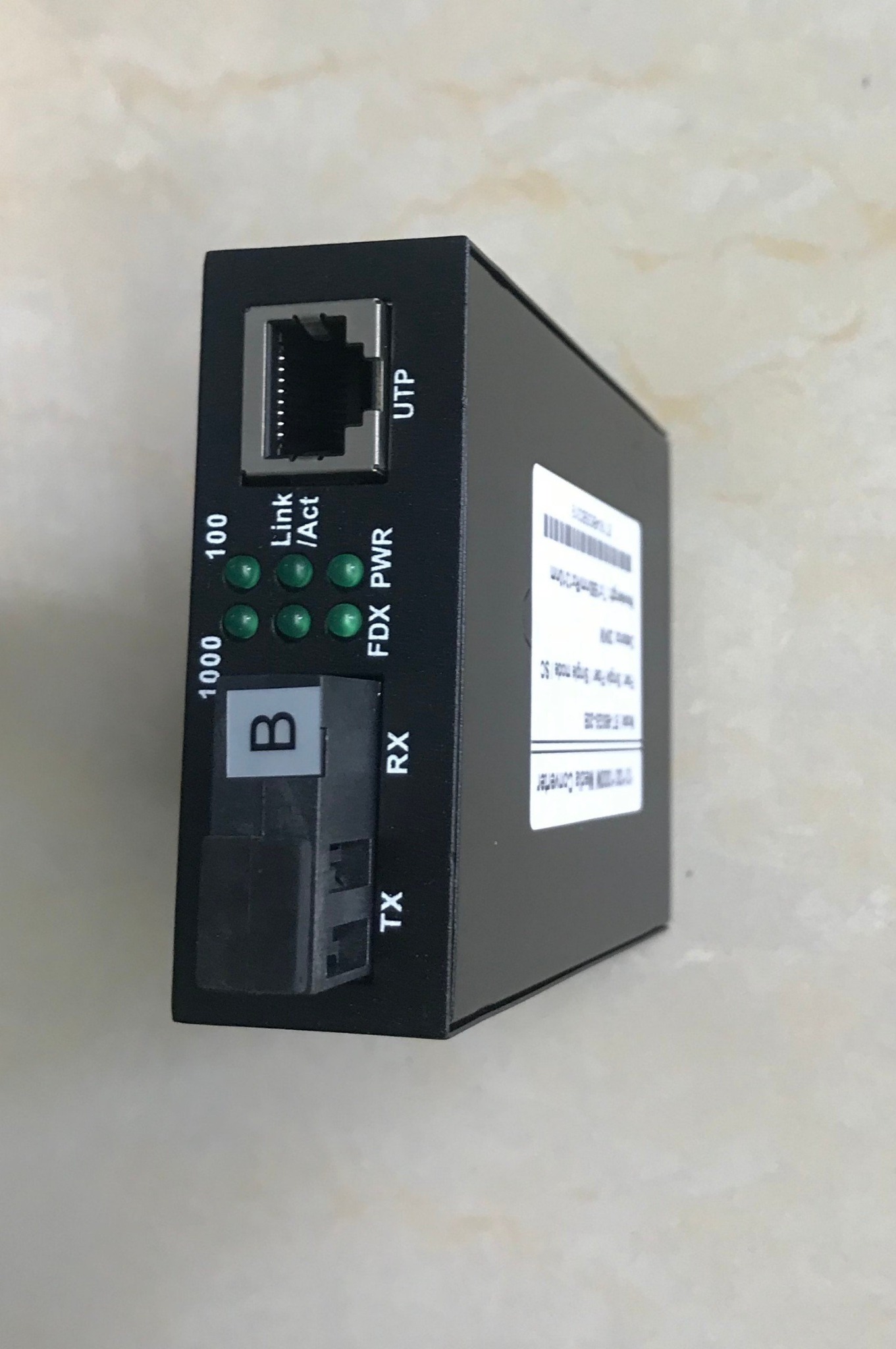 Bộ chuyển đổi quang điện NETTEK, 1 sợi quang, Single-Mode, tốc độ 10/1 ...